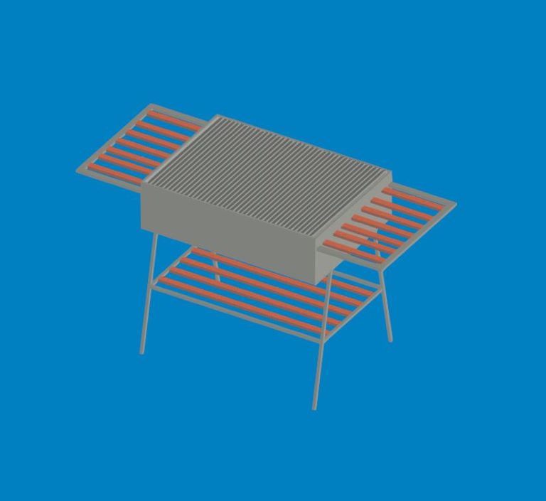 Parrilla para Revit - Familias Revit Gratis