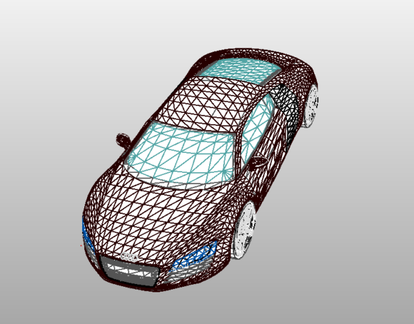 Auto Audi R8 para Revit - Familias Revit Gratis