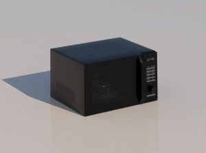 Microondas moderno para Revit - Familias Revit Gratis