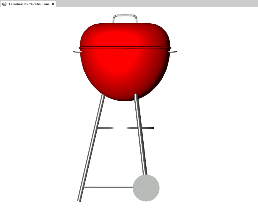 Barbacoa Weber para Revit - Familias Revit Gratis